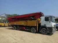 China 2019 Sy 56m Concrete Pump Truck Concrete Boom Pump with Semi-Dry Shotcrete Capability for sale