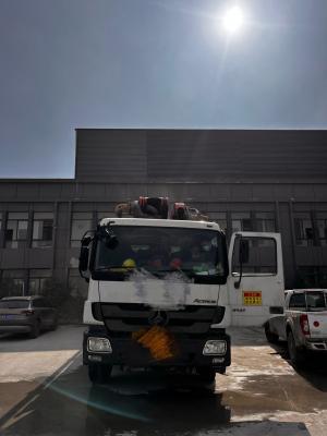 China 2013 Sy 56m Concrete Pump on Benz Truck Concrete Boom Pump for Your Construction Needs for sale