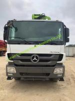 China 2012 Zoomlion 47 Meter Concrete Pump Truck with Semi-Dry Shotcrete 5 Boom Section for sale