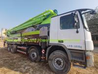 China 180m 178 Productivity 2018 Used 56m Concrete Pump Truck with 2.6mm Vibrating Amplitude for sale
