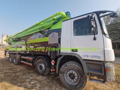 China 180m 178 Productivity 2018 Used 56m Concrete Pump Truck with 2.6mm Vibrating Amplitude for sale