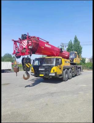 China 80T Used Truck Crane Mobile Crane Construction Machinery with 4 Shafts in Good Condition for sale