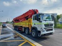China Directly Sells 75m Concrete Pump Truck Concrete Boom Pump with 1540mm Feeding Height for sale