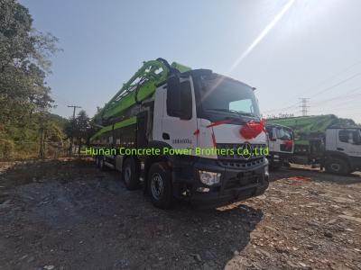 China Feeding Height 1540 2022 Zml 56m Concrete Pump Truck Concrete Boom Pump for and Alex 4 for sale