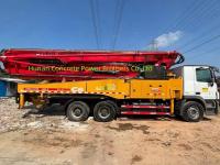 China 2019 Used Heavy Equipment 49m Concrete Pump with 1400mm Feeding Height and MB Chassis for sale