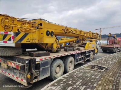 China Maximum Lifting Weight 16t 25ton Truck-Mounted Telescopic Crane for Orange Truck Crane for sale