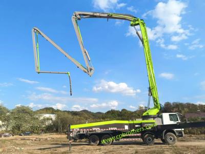 China 2013 Zml 56m Used Concrete Pump Truck for Semi-Dry Shotcrete Spare Parts Provided for sale
