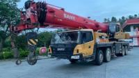 China ISO9001 Certified Folding 55ton Truck Crane for Heavy-Duty Construction Projects for sale