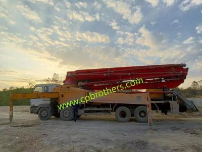 China Putzmeister 46 Meters Used Concrete Pump Truck for After-sales Service and Good Condition for sale