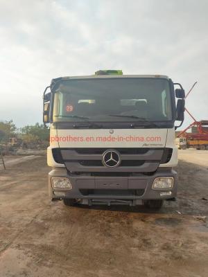China Used 2013 Zoomlion 52 Meter Concrete Pump on Mrecedes Benz Chassis Cylinder Type Structure for sale