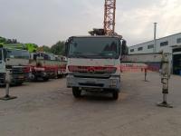 China Hydraulic Machining Process Used Zoomlion 52 Meter Concrete Pump Truck with Benz Chassis for sale