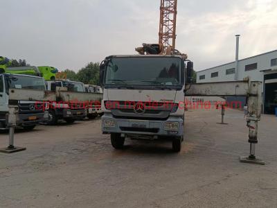 China Hydraulic Machining Process Used Zoomlion 52 Meter Concrete Pump Truck with Benz Chassis for sale