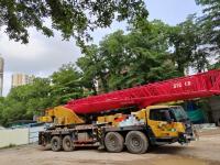 China Heavy Machinery Hoist Crane 80ton Truck-Mounted Telescopic Crane with Five-Arm Jib for sale
