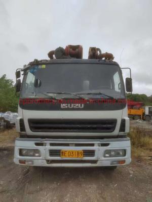 China SY5313THB Ready Mix Truck Mounted 48 Meter Concrete Pump with Cylinder Type Structure for sale