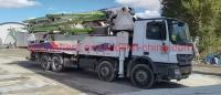 China 49 Meter Used Heavy Equipment Concrete Pump Machine with Cylinder Type Structure for sale
