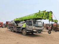 China 2017 Zoomlion 35ton Used Truck Crane Mobile Crane QY50V Maximum Lifting Height 40m for sale