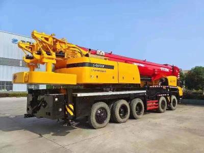 China 125T 4 Shaft Number Mobile Crane Truck-Mounted Telescopic Crane Construction Equipment for sale