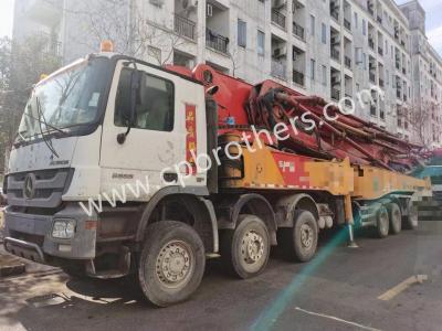 China Hydraulic Machining Process Used 2013 Sy 72m Concrete Pump on Mercedes Benz Chassis for sale