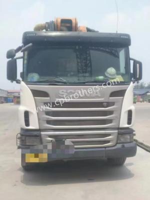 China Semi-Dry Shotcrete Type Zoomlion 64m Concrete Boom Pump for Engineering Construction for sale
