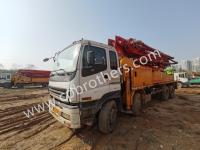 China Putzmeister 46m Truck Mounted Concrete Pump for Smooth and Precise Concrete Placement for sale
