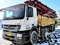 China Hydraulic Machining Process Concrete Pump 56m Boom Pump for Mobile Pipeline 2019 Year for sale
