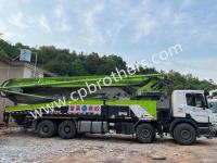 China 2018 Zoomlion 56m Truck Mounted Concrete Boom Pump with 2.6mm Vibrating Amplitude for sale