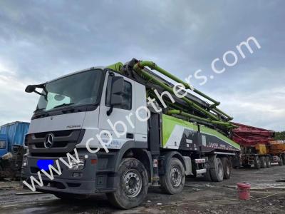China Green 2018 Zoomlion 56m Truck Mounted Pump with Mercedes Benz ZLJ5440THBBE Solution for sale