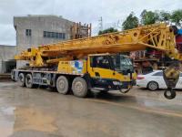 China Xcmg 50ka 50t Truck Crane Second Hand Mobile Crane with Maximum Lifting Height 40m for sale