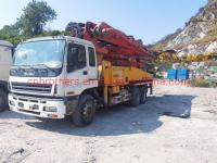China Ready Mix Concrete Pump Second Hand Sy 43 Meters Mixing Machine with Cylinder Type for sale
