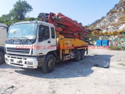 China Ready Mix Concrete Pump Second Hand Sy 43 Meters Mixing Machine with Cylinder Type for sale