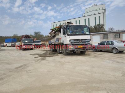 China Used Zoomlion 49 Meters Concrete Pump with Max.Concrete Output Pressure of 12/6 MPa for sale