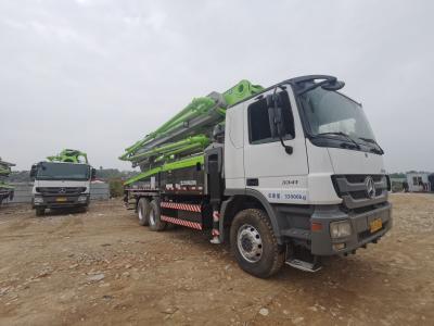 China 2012 Zml 47m Concrete Pump on Benz Truck Concrete Boom Pump for Heavy Equipment Needs for sale
