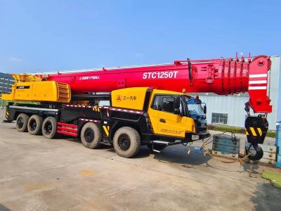 China Orange Folding Super Power 125t Truck Crane Mobile Crane Used Heavy Machine Year 2015 for sale