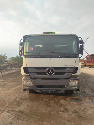 China Green 2012 Zml 52m Concrete Pump on Benz Truck Concrete Boom Pump Used Heavy Equipment for sale