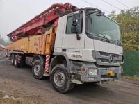 China 2014 56m Sy Concrete Pump on MB Truck Concrete Boom Pump with Feeding Height of 1400mm for sale