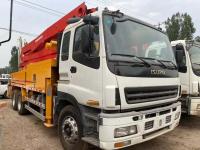 China 2009 Putzmeister 38 Truck Concrete Pump Vibrating Amplitude 2.6mm 33000kgs for Benefit for sale