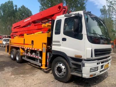 China 38m Semi-Dry Shotcrete Type Concrete Pump with Vibrating Amplitude 2.6mm for sale