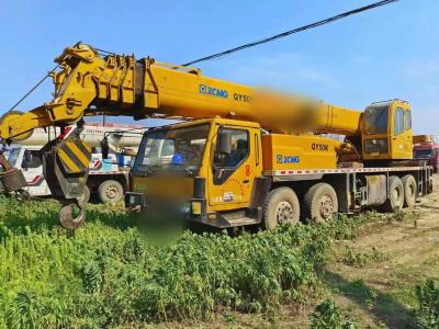 China Folding Orange 50ton All-Terrain Crane Used Truck Crane for Construction Equipment for sale