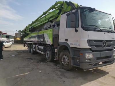 China 2019 Zoomlion 56m Mobile Pipeline Concrete Pump with Hydraulic Machining Process for sale