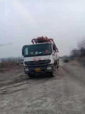 China Feeding Height 1540 2013 Zoomlion 56m Used Concrete Boom Pump Perfect Original Condition for sale