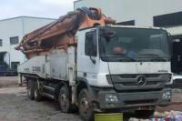 China Zoomlion 52m Concrete Pump Boom Pump with Feeding Height and Spare Parts Avaliable for sale