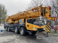 China Maximum Lifting Weight 16t 80ton Terrian Mobile Crane with Five-Arm Crane Jib in 2020 for sale