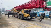 China 80ton Truck-Mounted Telescopic Crane Maximum Lifting Weight of 16t for Construction for sale
