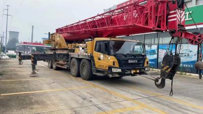 China 80ton Truck-Mounted Telescopic Crane Maximum Lifting Weight of 16t for Construction for sale