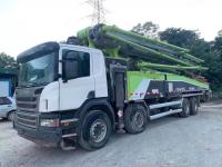 China Used Concrete Pump Truck 2018 Zoomlion 56m Heavy Equipment Spare Parts Avaliable for sale