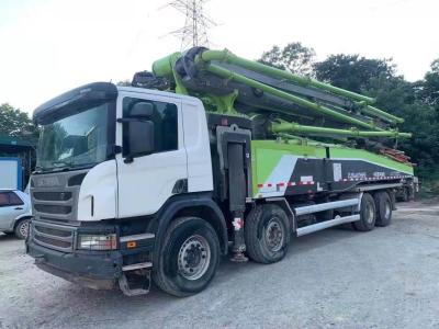 China Used Concrete Pump Truck 2018 Zoomlion 56m Heavy Equipment Spare Parts Avaliable for sale