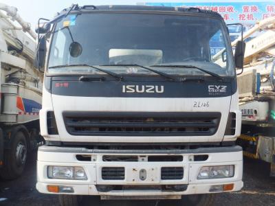 China Cylinder Type Structure 2009 Zoomlion 37m Used Concrete Pump Truck 2.6mm Vibrating Amplitude for sale