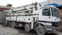 China Semi-Dry Shotcrete 42m Used Concrete Pump Truck Schwing Pump 2014 Year Spare Parts for sale