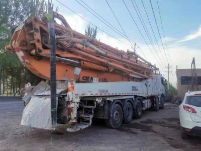 China Orange Structure Cylinder Type 2012 Second Hand Cifa 60m Used Concrete Pump Truck for sale