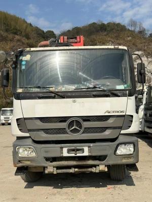 China Semi-Dry Shotcrete Type 37m Concrete Pump Truck Used Heavy Equipment 2011 Mercedes Benz for sale